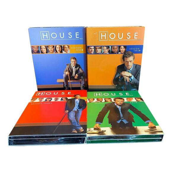 Media | House Mddvd Tv Series Seasons 1 2 3 4 Box Sets 14 Complete ...